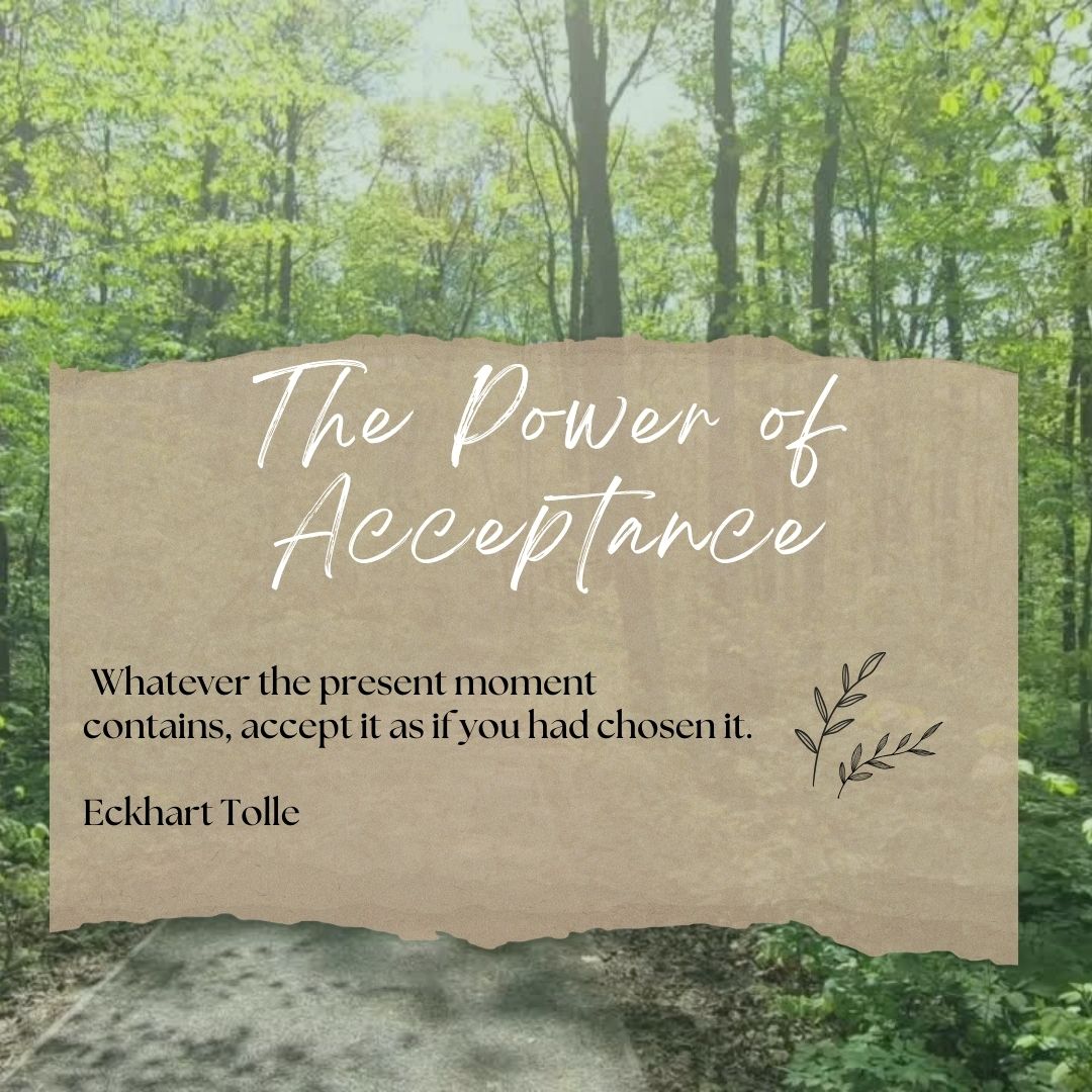 The Power of Acceptance – Joseph Sacco – The Stoic Buddhist